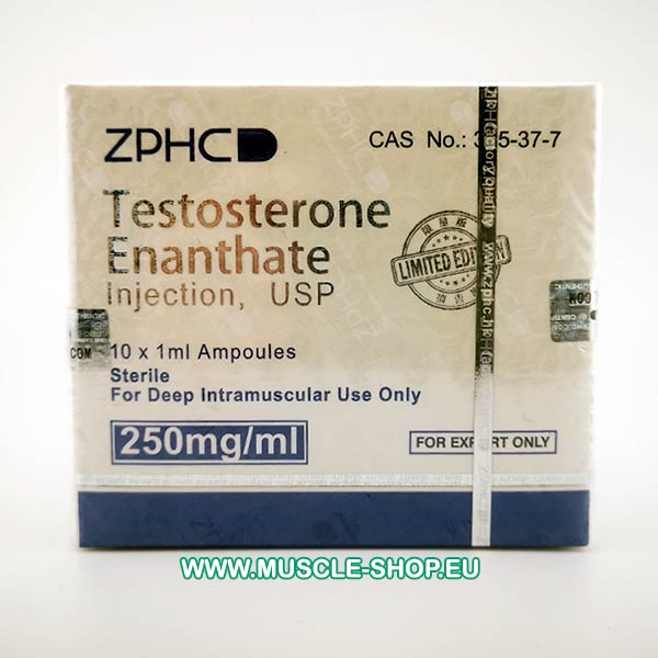 Testosterone Enanthate 250mg/ml 10x1 Ampoules ZPHC